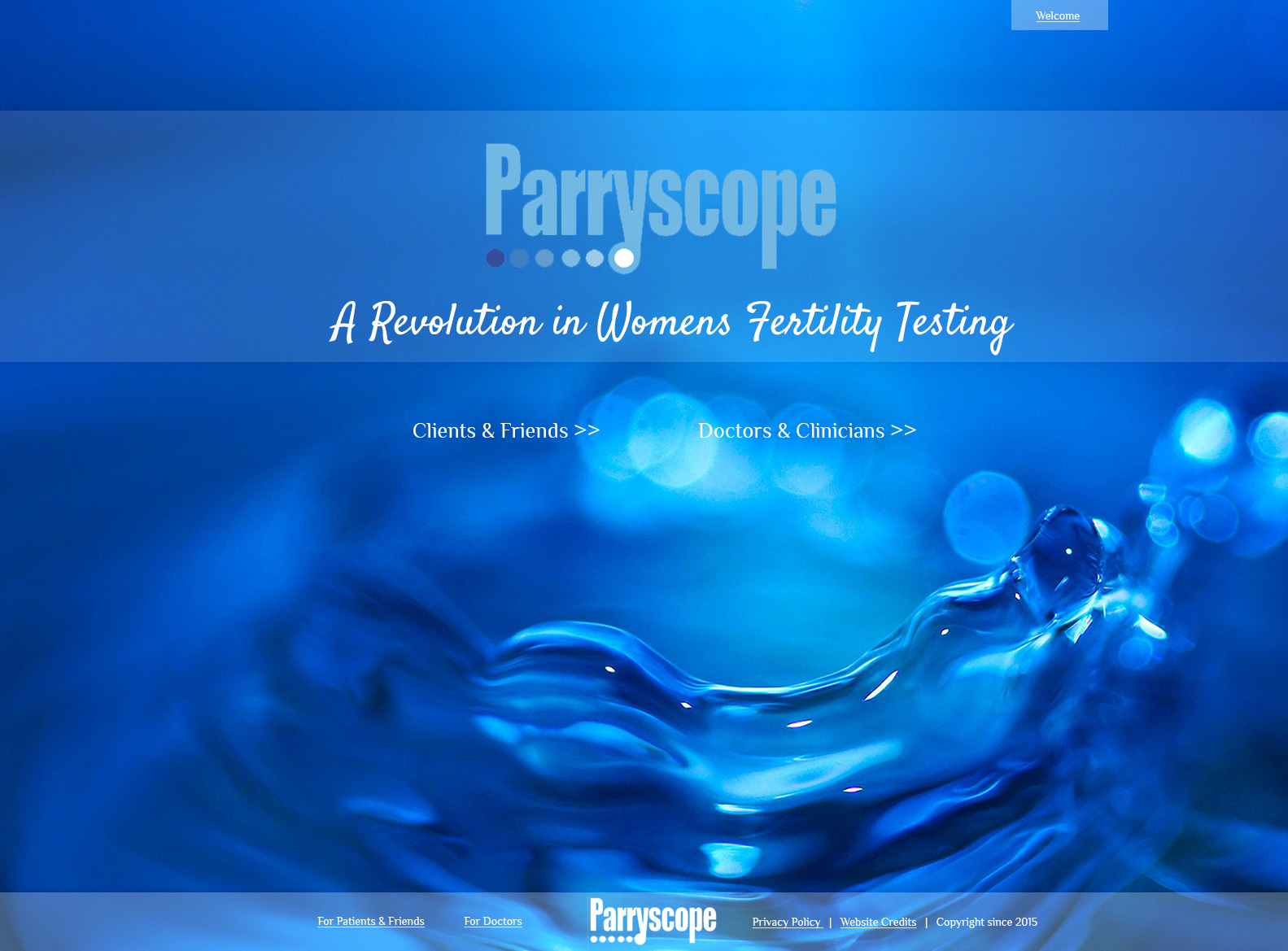 Parryscope Homepage Design - Nuzu Net Media